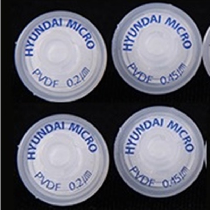 PVDF-D(Polyvinylidene Fluoride) PVDF-D 소수성시린지멤브레인필터(13mm-0.45㎛) 1pcs ...