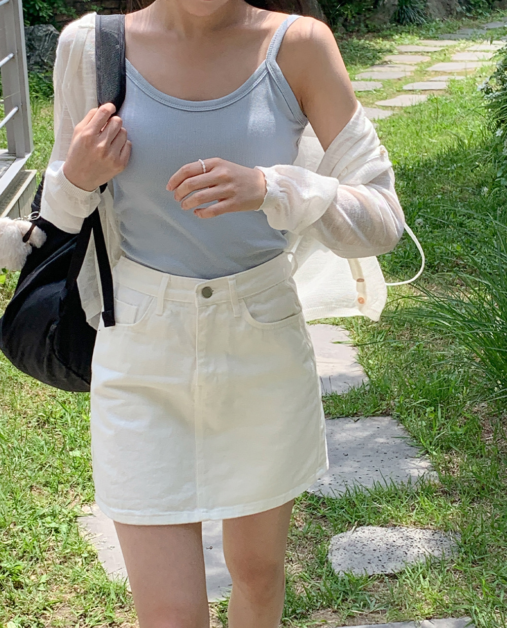 소피아 스판 캡 나시 - 체리코코