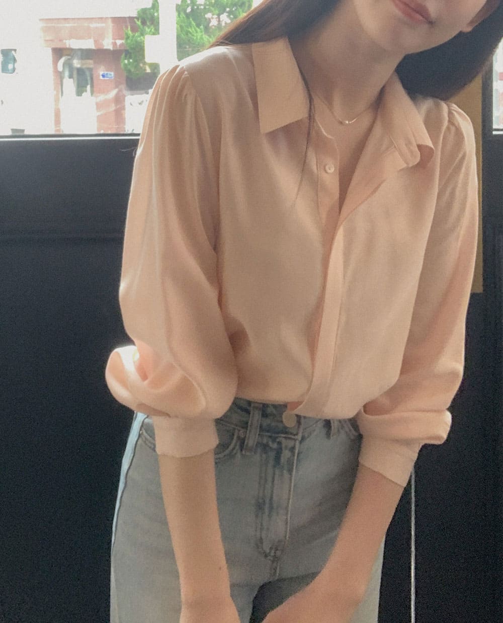 [CRKO] 레나 히든 블라우스 | 체리코코