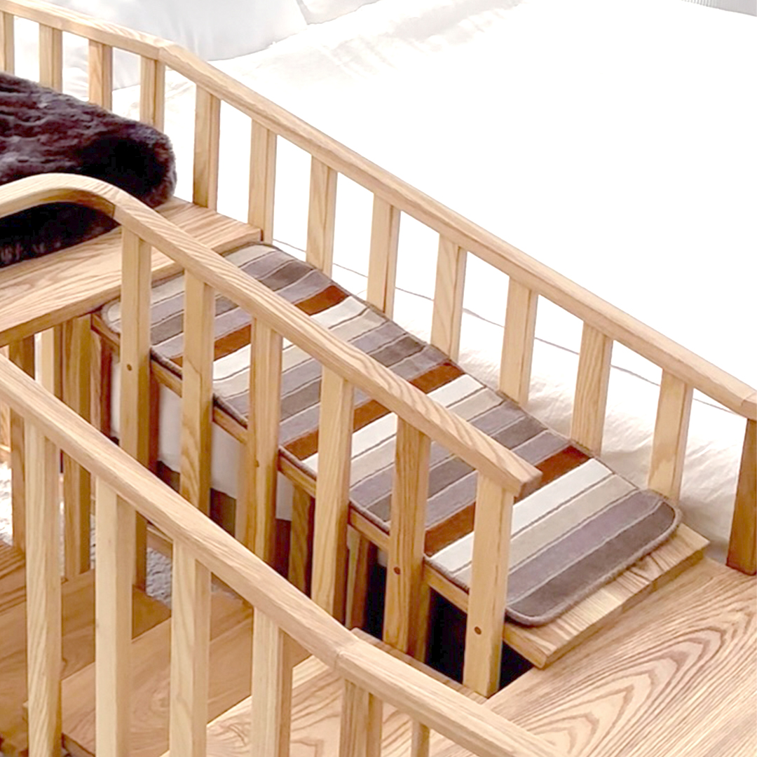 프랑스산 원단 카펫 [마름모, 스트라이프] | 도그체 DOGCHE