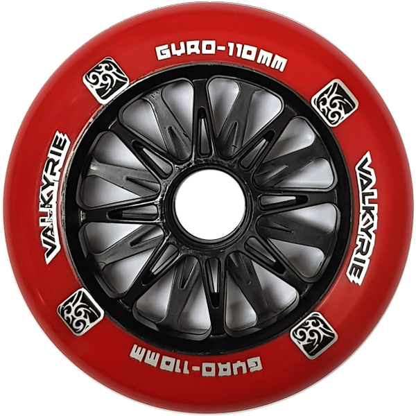 [자이로] 발키리(Balkyrie) 110mm/85A (608) 레드 (8개 세트) - 매니아아울렛 인라인스케이트 매장 방문 상담환영~