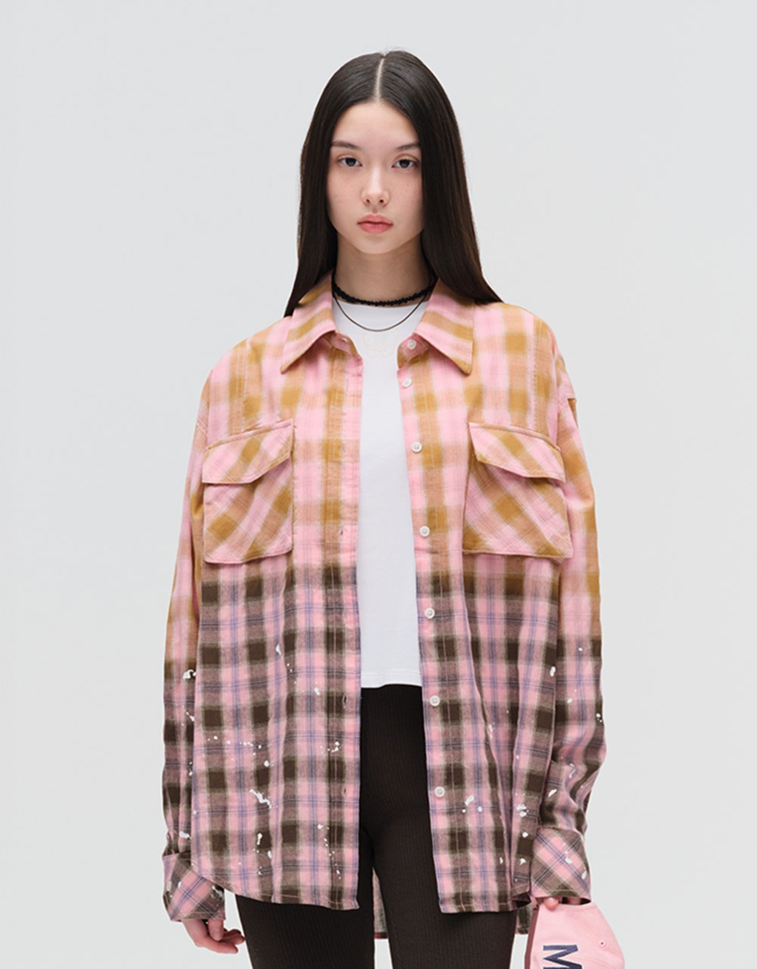 [MMW] BLECHED SHIRTS (PINK) | MMW