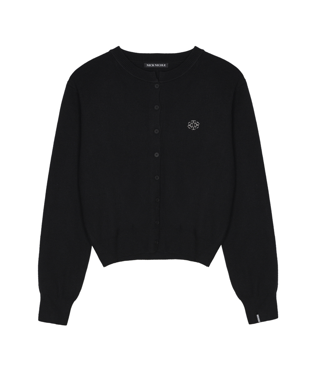 닉앤니콜 | Classic Symbol Crew Neck Cardigan