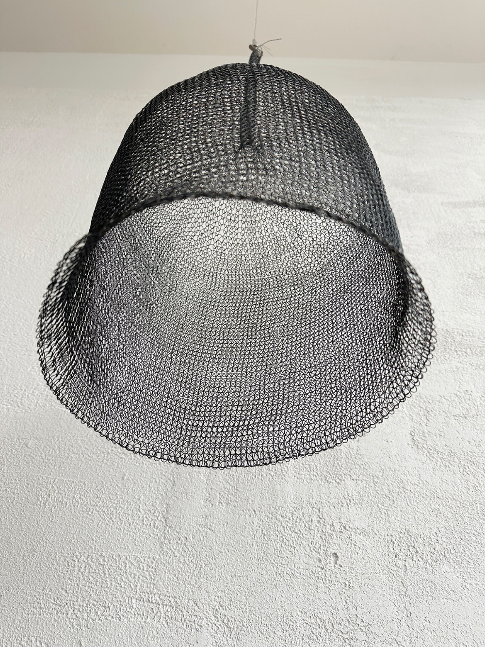 WIRE LAMP_37_와이어 행잉 오브제/램프(블랙) - 원래는 아무것도 하지 않으려고 했었다