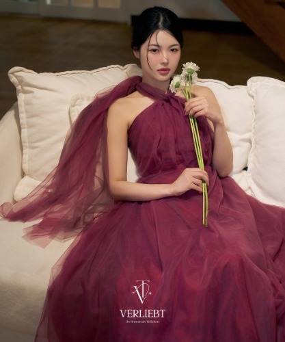 VERLIEBT(페어립트) | FOMELO DRESS - 우아한 버건디