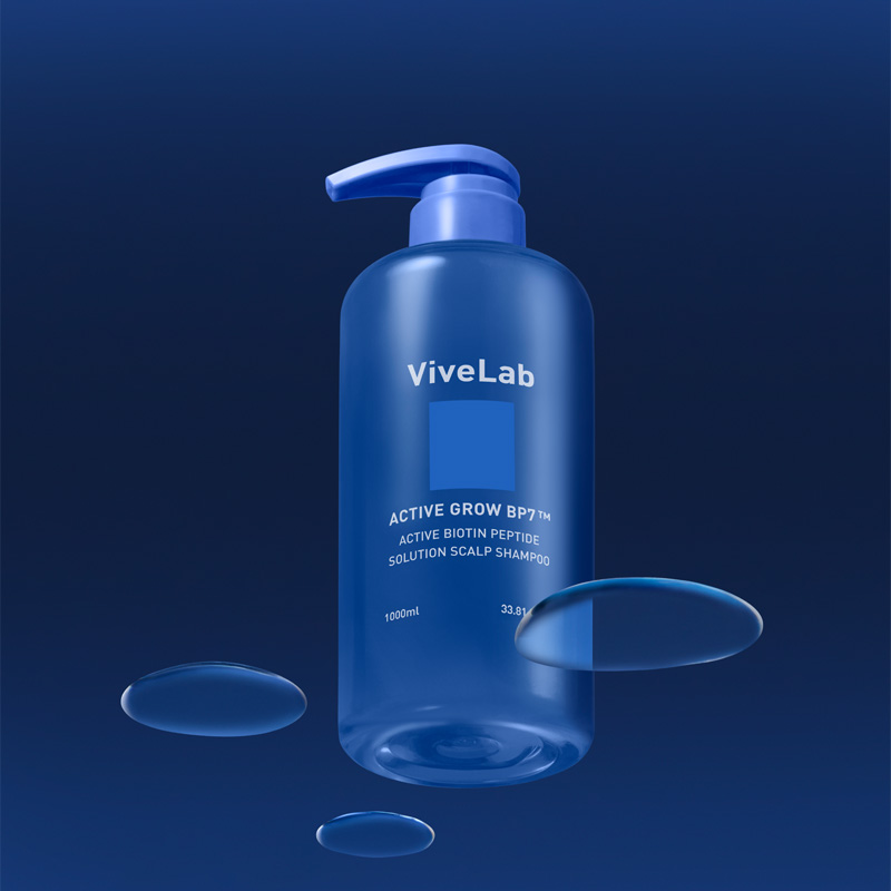 ViveLab Active Biotin Peptide Hair Loss Solution Scalp Shampoo 1L - HAVEMADESTYLE