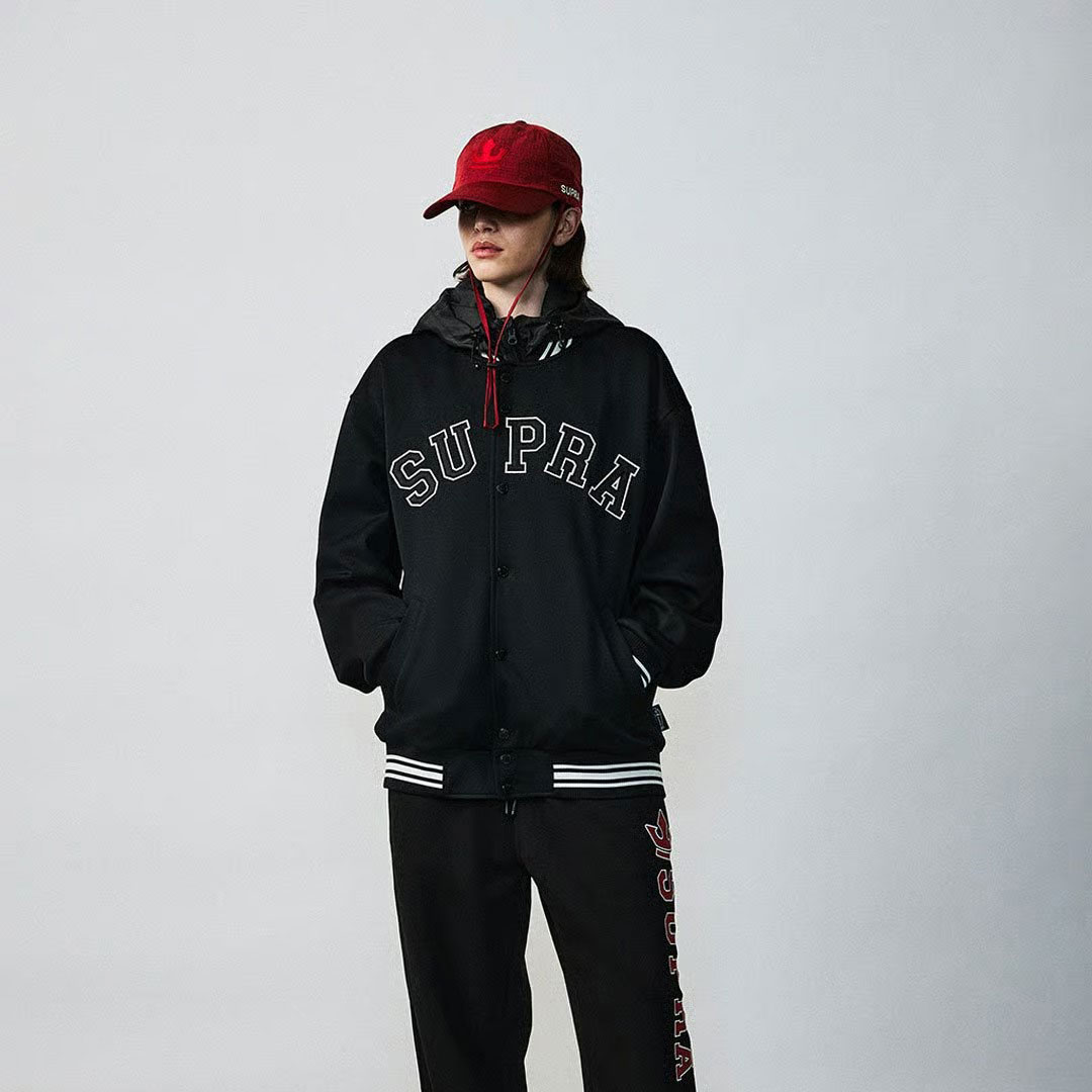 SUPRA Varsity Arch Logo Jersey Varsity - HAVEMADESTYLE