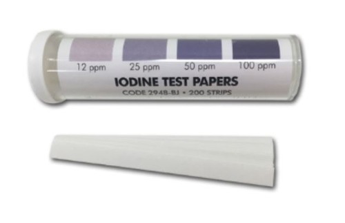 요오드테스트지/iodine test paper/200매입 - 삼일통상