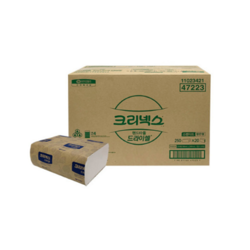 크리넥스 드라이셀 핸드타올 5000매 (47223) - 삼일통상