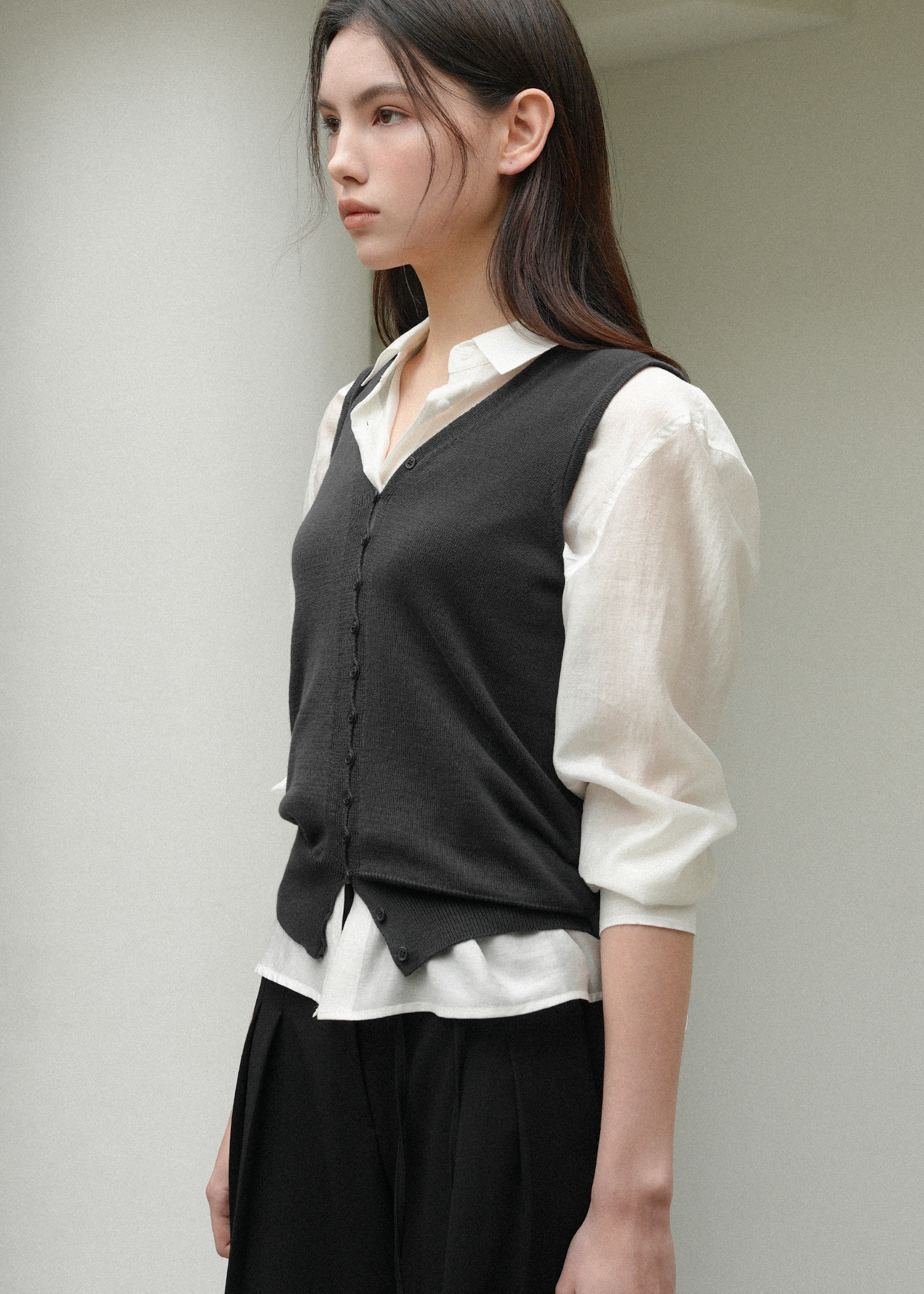 [17th] Sene side button shirt (ivory) - 감도 깊은 취향 셀렉트샵 29CM