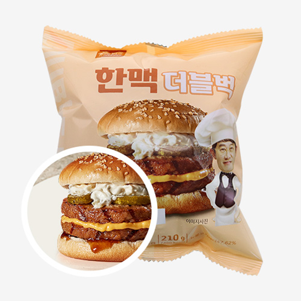 (냉동)더블벅 210g (5개 이상구매) - 밥끼