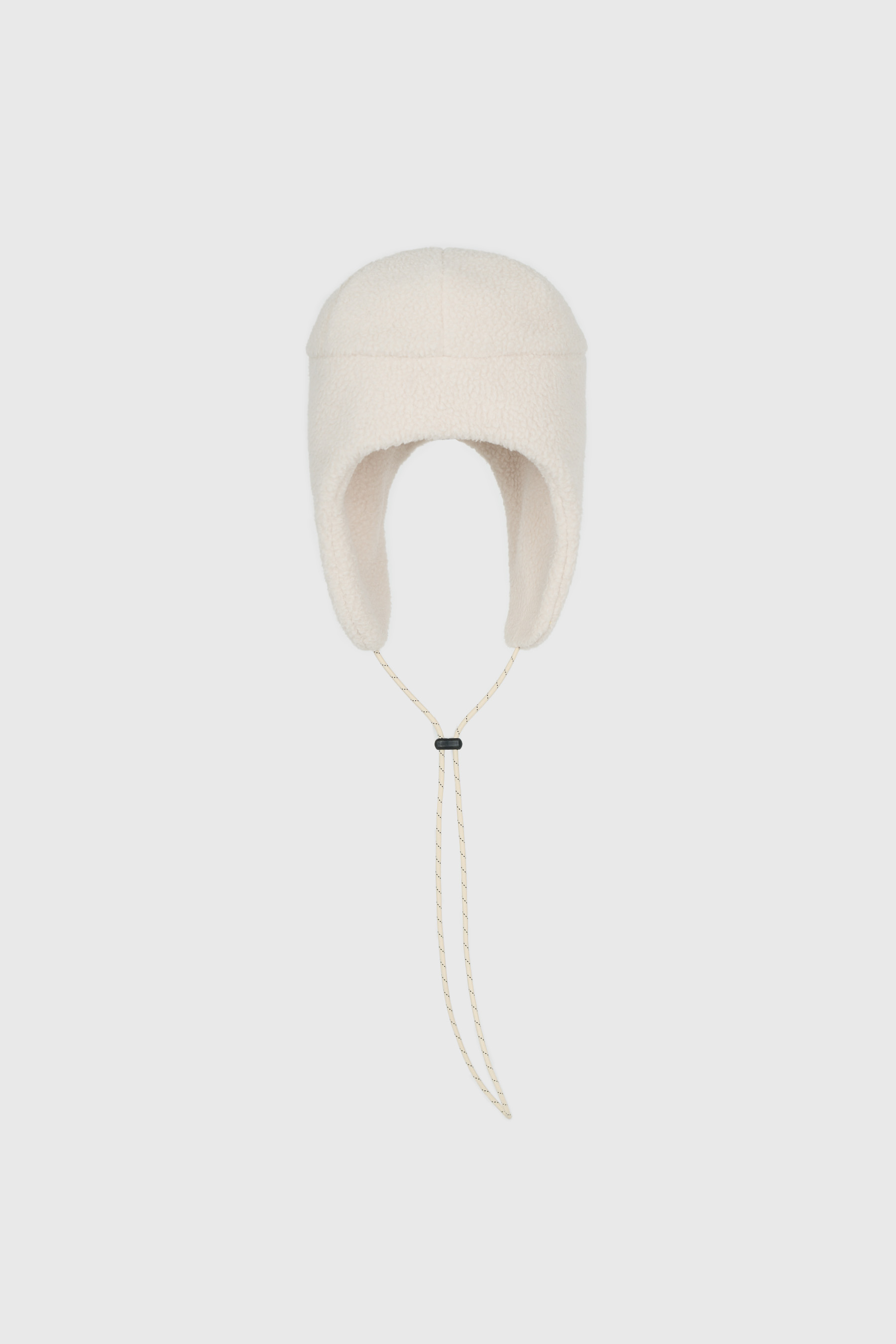 Pipi Fleece Earflap Hat (Ivory) - ncssry