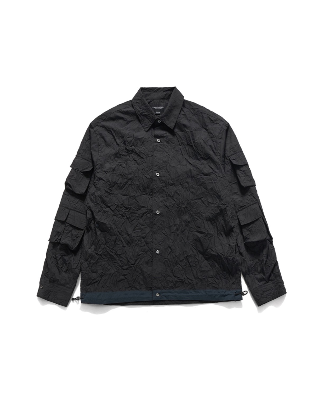 MAGAZINE POUCH SHIRTS / CREASE BLACK - EASTLOGUE
