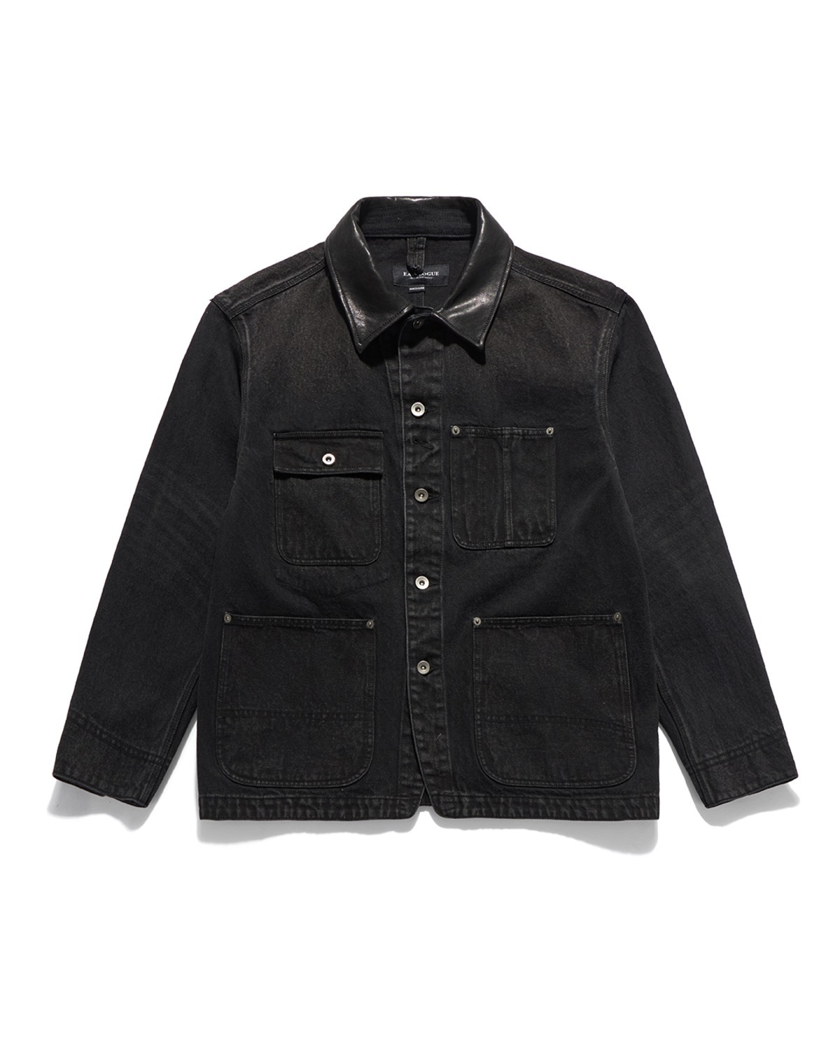 WORKADAY COVERALL JACKET / BLACK | EASTLOGUE