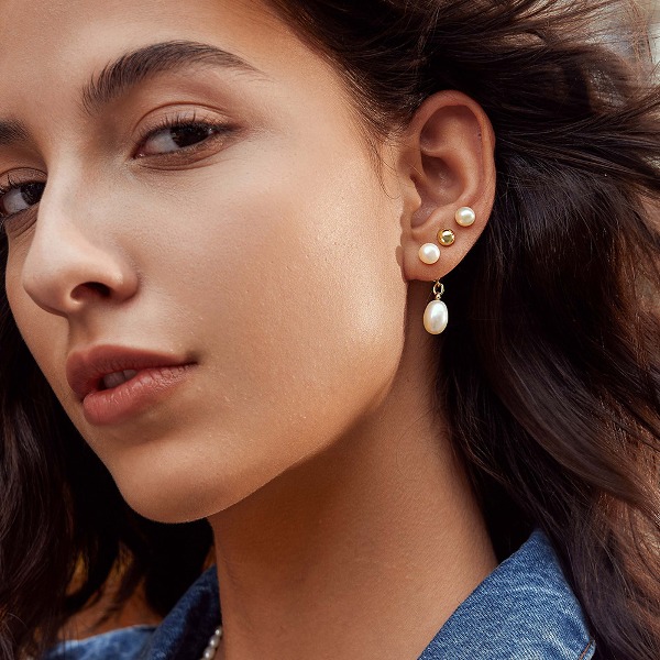 [세트할인] 스페셜 레이어드 925 실버 귀걸이 2종 세트 6 - ANIA HAIE KOREA