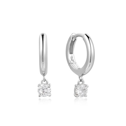 실버 드롭 솔리테어 925 실버 링 귀걸이 E061-08H - ANIA HAIE KOREA