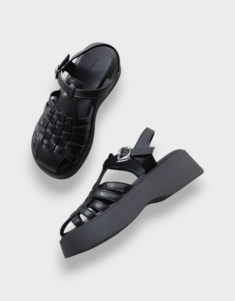 Carrie's Carry-On | Weave Wave Platform Sandal