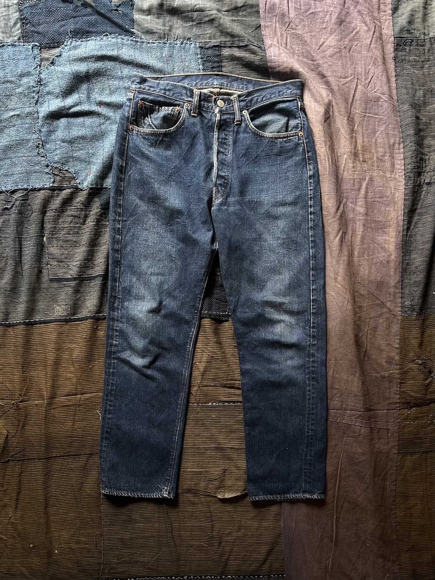 60s Levis 501 Big E Selvedge Denim Pants | Countryboys