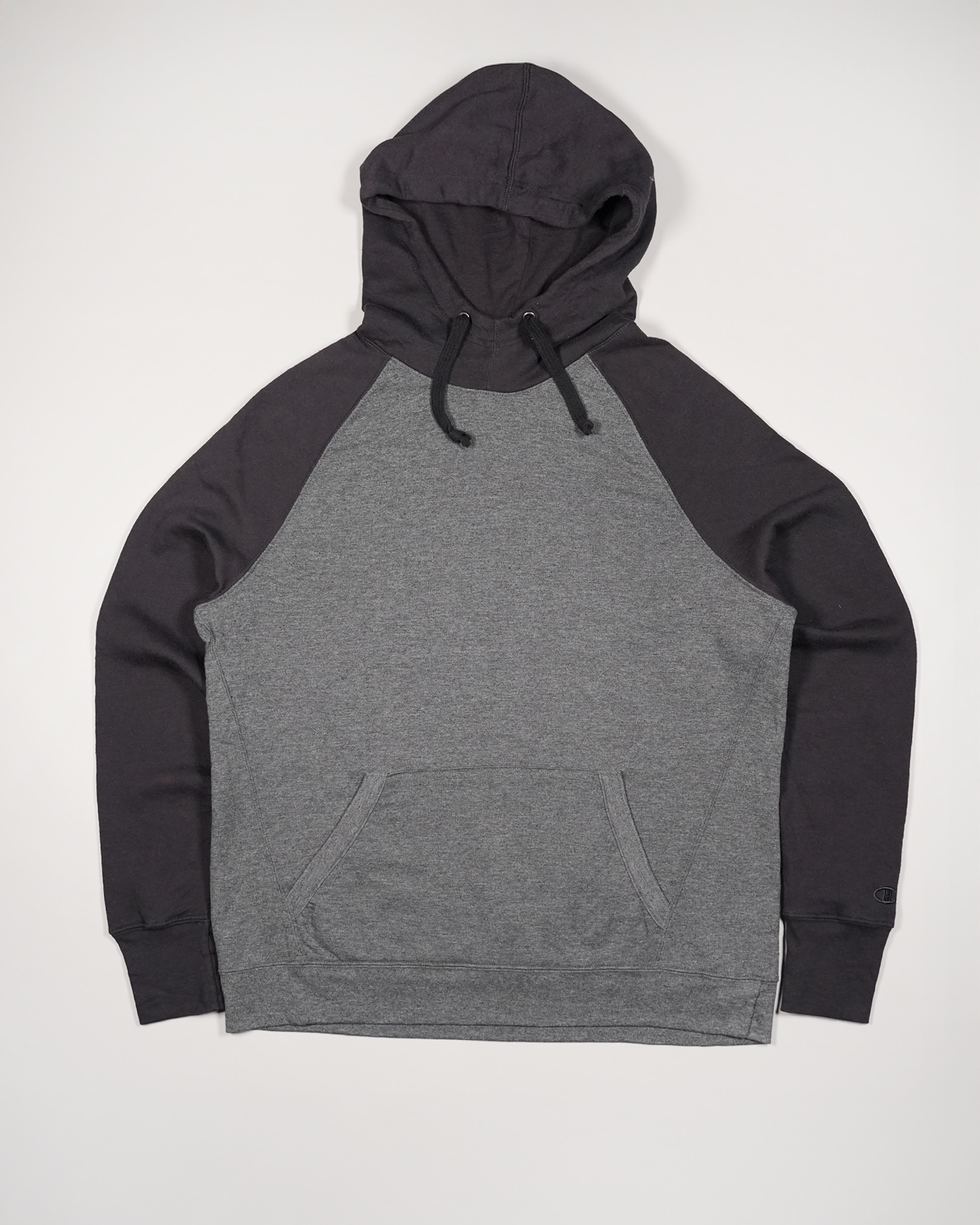 (L) Champion color-blocked raglan hoodie (DT1SW_15) | 헤비듀티 아카이브