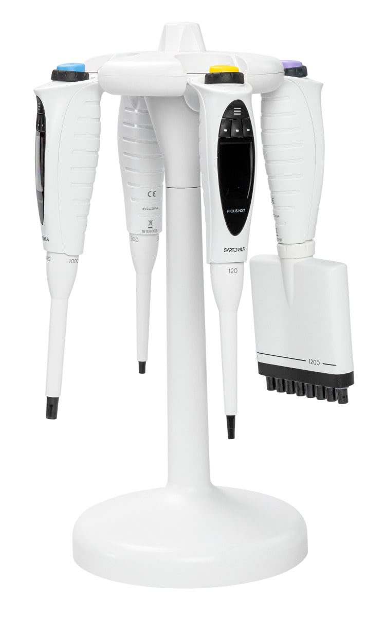 [Sartorius]Pipette Stands_Charging Carousel for 4 electronic pipettes ...