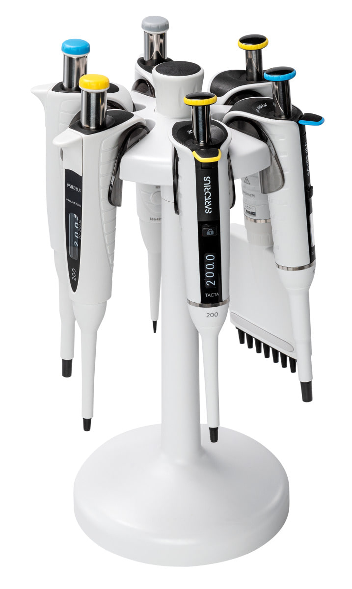 [Sartorius]Pipette Stands_Carousel Stand for 6 pipettes - Universal Bio ...
