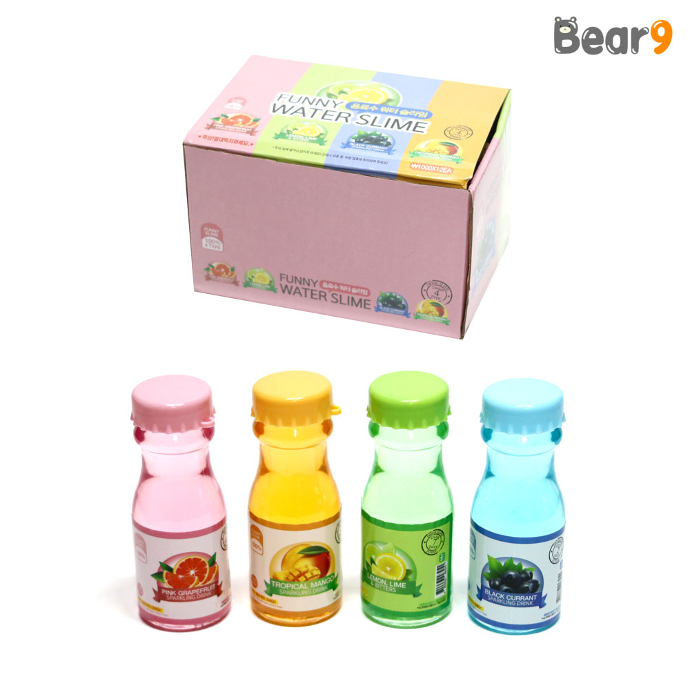 1000 음료수 워터 슬라임 BOX(12개입) | bear9