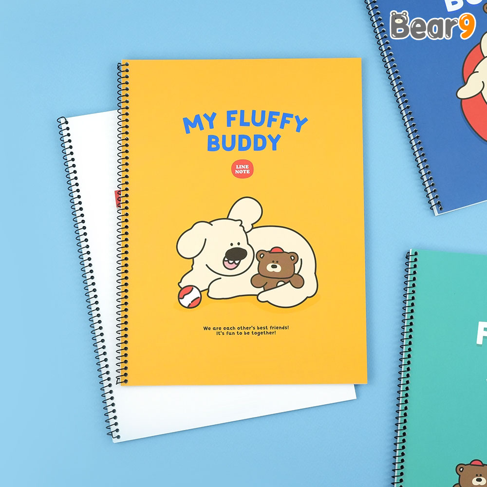 1500 마이 플러피 원링 노트 | bear9