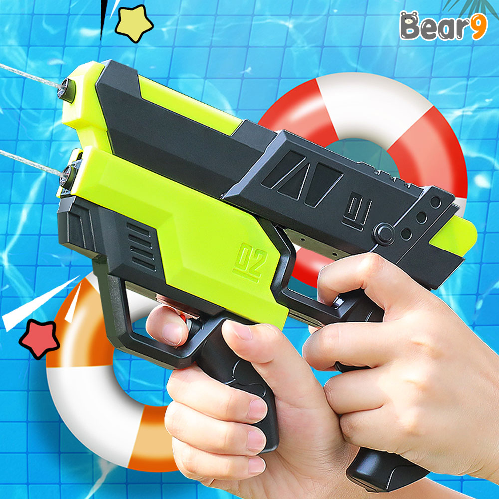 6000 2단 분리 쌍권총 워터건 - bear9