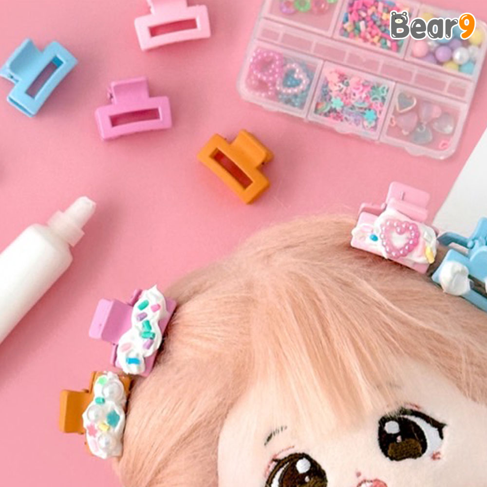 2000 데코덴 헤어핀 꾸미기 BOX(12개입) - bear9
