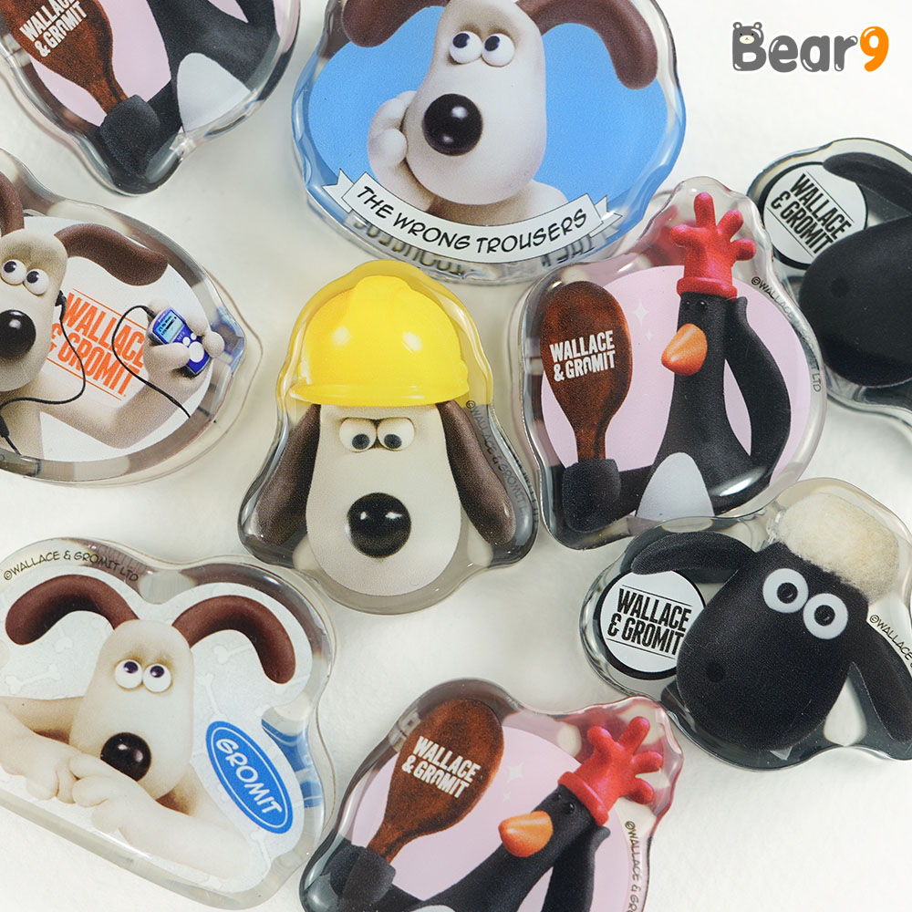 2000 월레스와 그로밋 랜덤 클립 BOX(30개입) | bear9