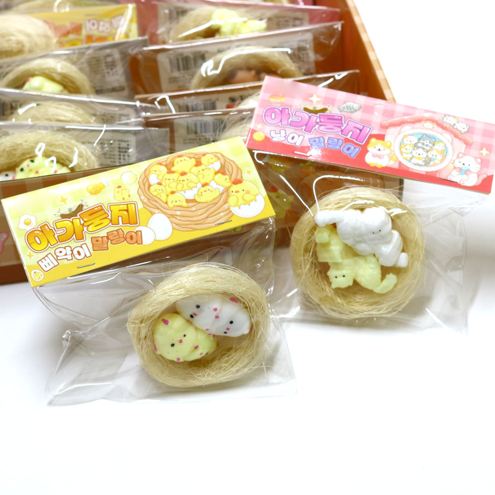 2500 아가둥지 애니멀 말랑이 BOX (12개입) - bear9