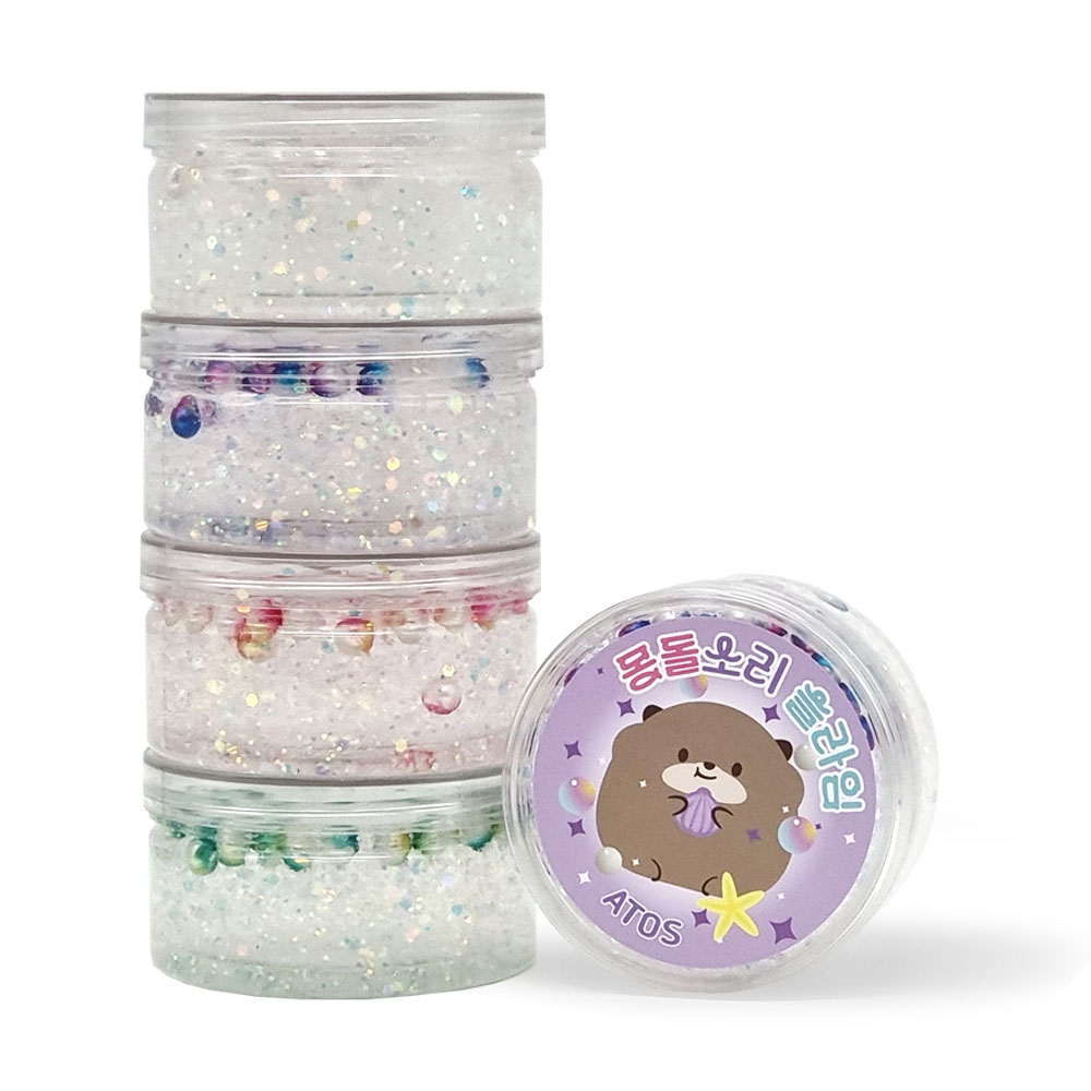 3500 몽돌 소리 슬라임 BOX (12개입) | bear9