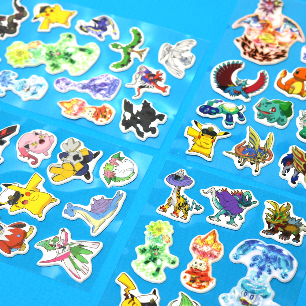 1500 포켓몬스터 입체팝 스티커 (1판-20개입) - bear9