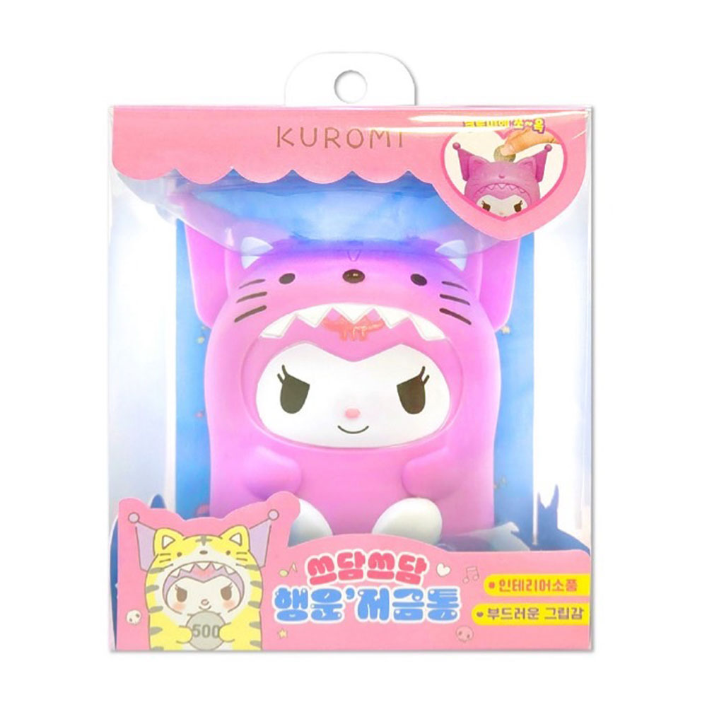 12000 산리오 캐릭터즈 쓰담쓰담 행운 저금통 - bear9