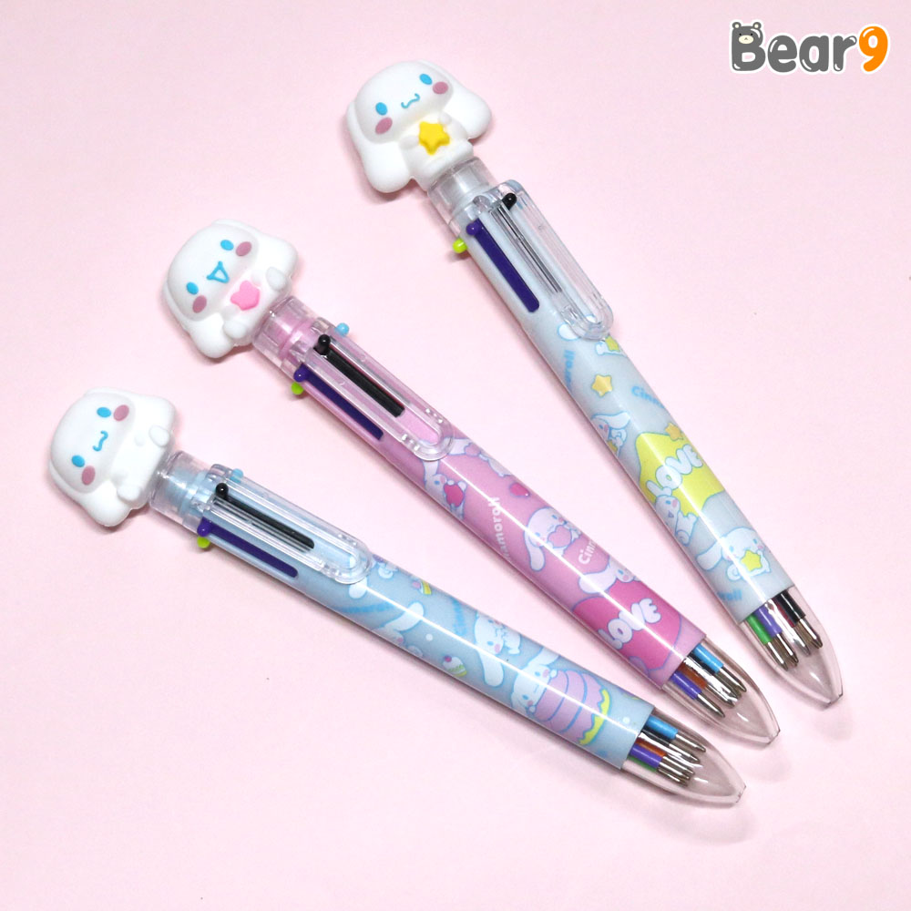 2500 시나모롤 피규어 6색 볼펜 - bear9