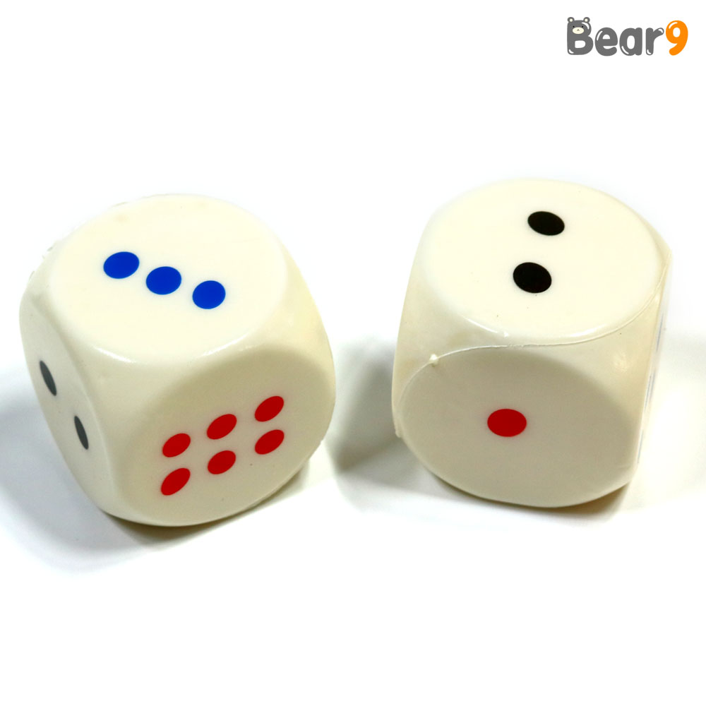 3000 말랑말랑 주사위 스퀴시 (1팩-12개입) | bear9