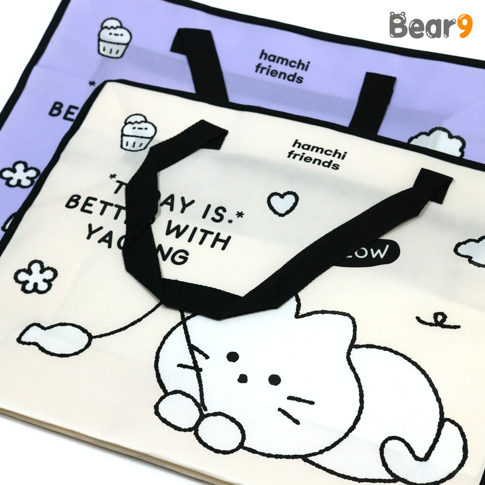 6000 햄치 프렌즈 타포린백 (1팩-10개입) - bear9