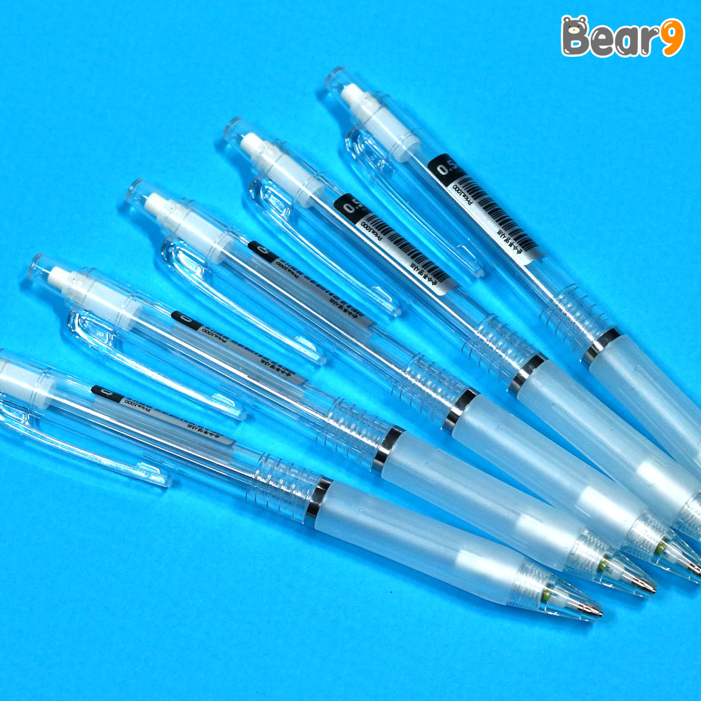 1000 순수 투명 샤프 BOX(30개입) - bear9