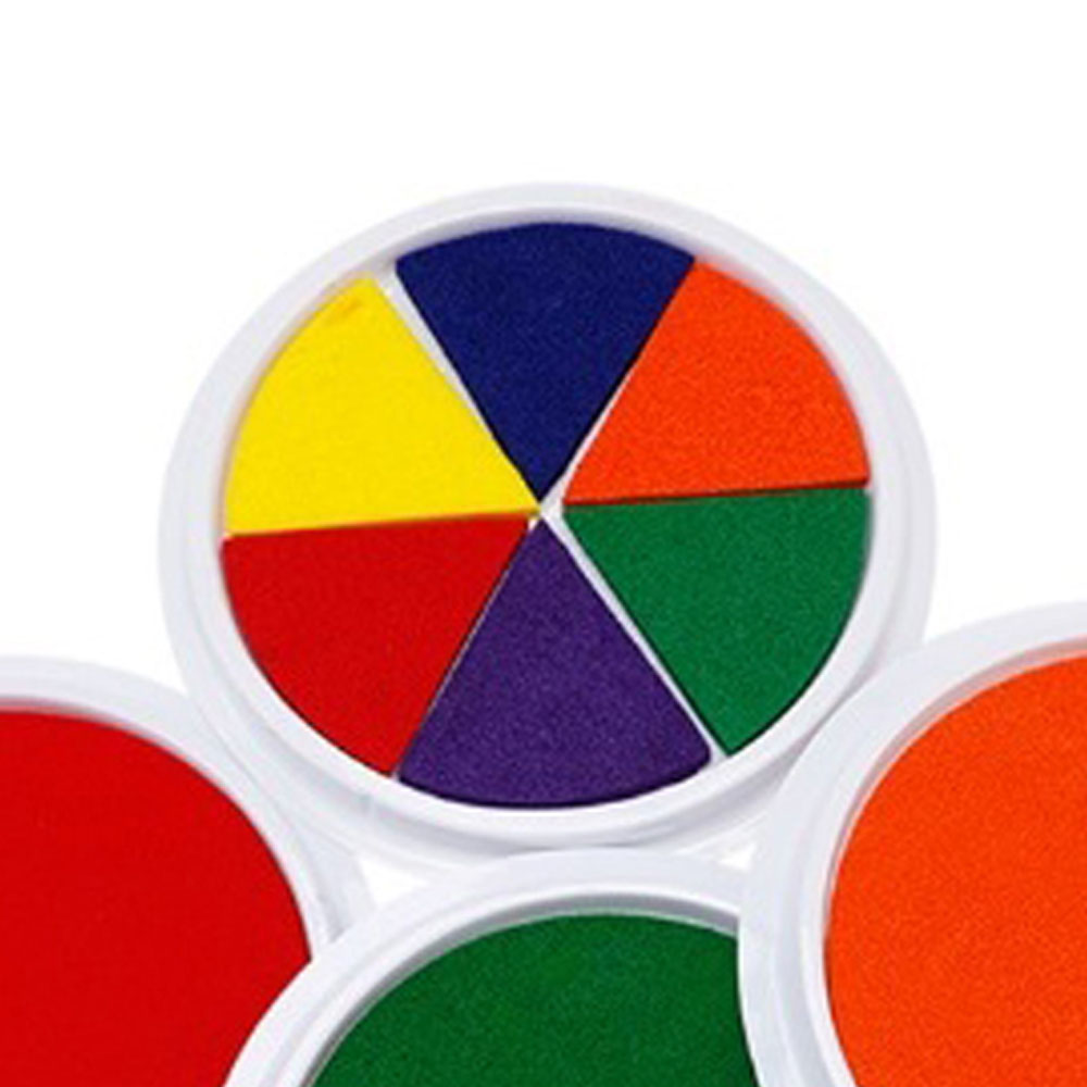 5000 원형 잉크 패드 6색 - bear9