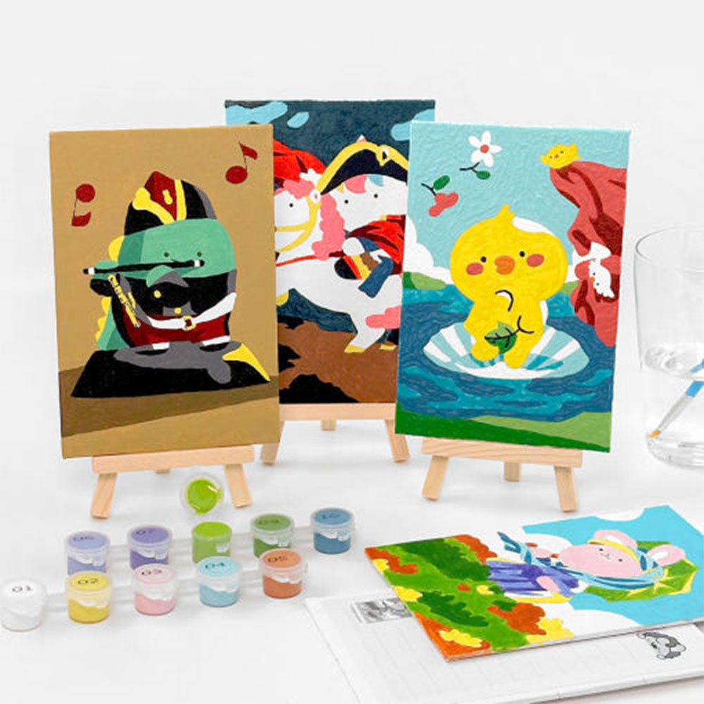 4000 레이지스타 명화 패러디 그리기 세트 | bear9