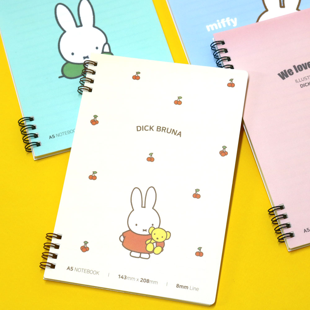 3000 미피 절취 PP 트윈 노트 A5 - bear9