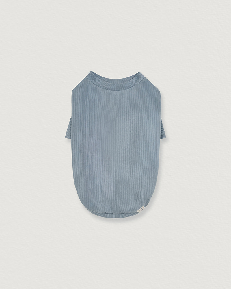 Soft golgi tee (dusty blue) | patternedpaw