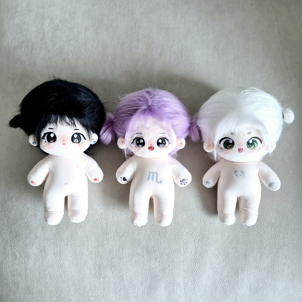 지오몽 10cm 15cm 20cm 인형옷 이염방지복 초박 바디슈트 내의 아이돌 인형 옷
