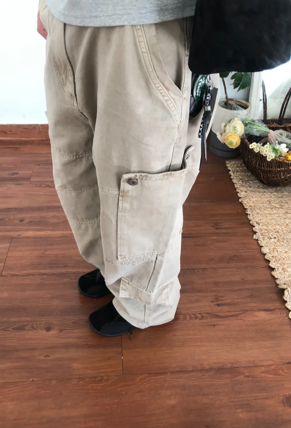 [Pocket Dyeing] Cargo Pants