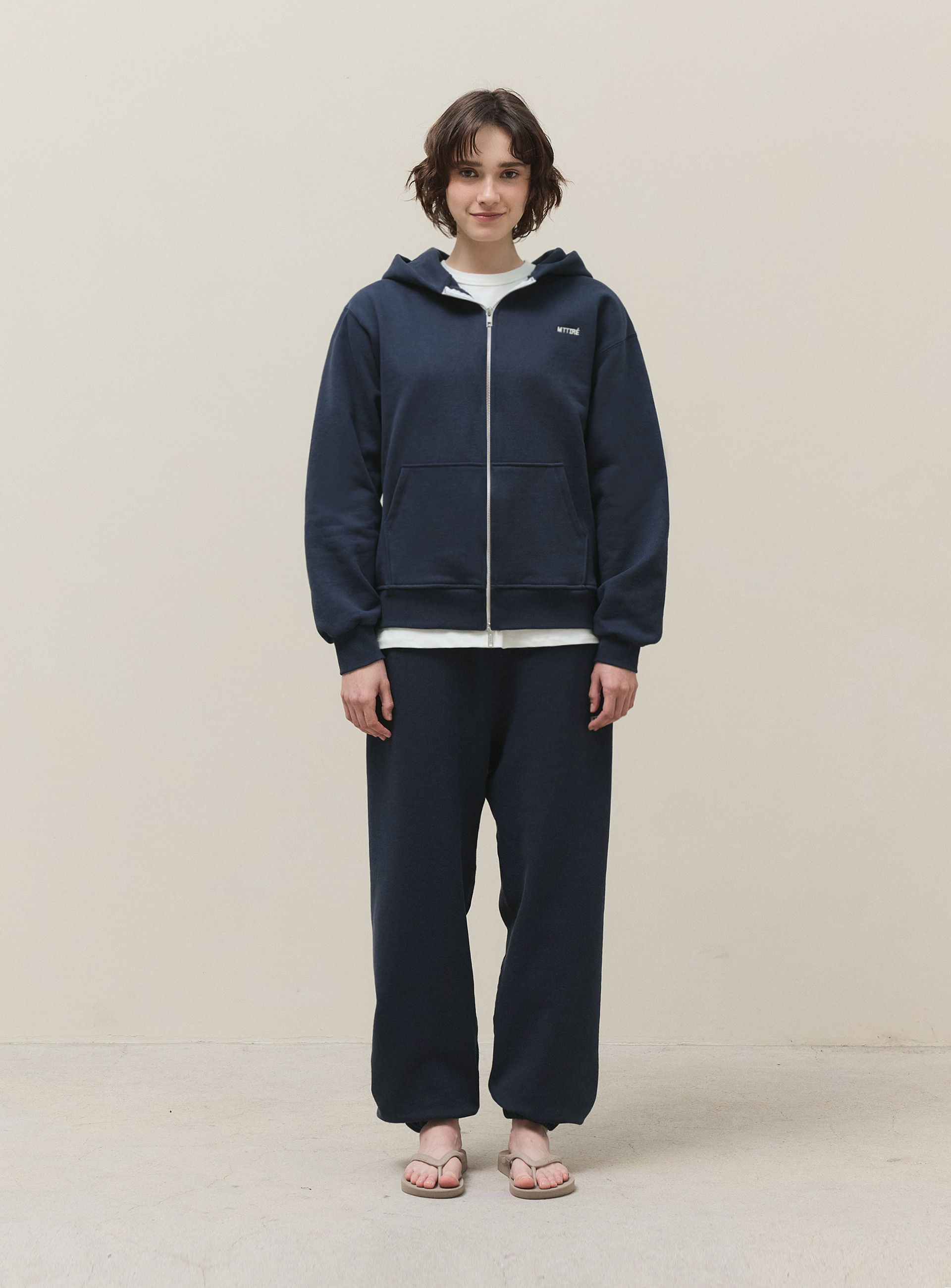 MTTIRE | 감성 2Way Basic Zip-Up