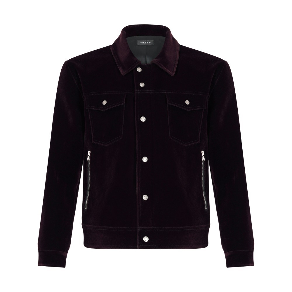 SHAPE | Fluid Velvet Western Jacket