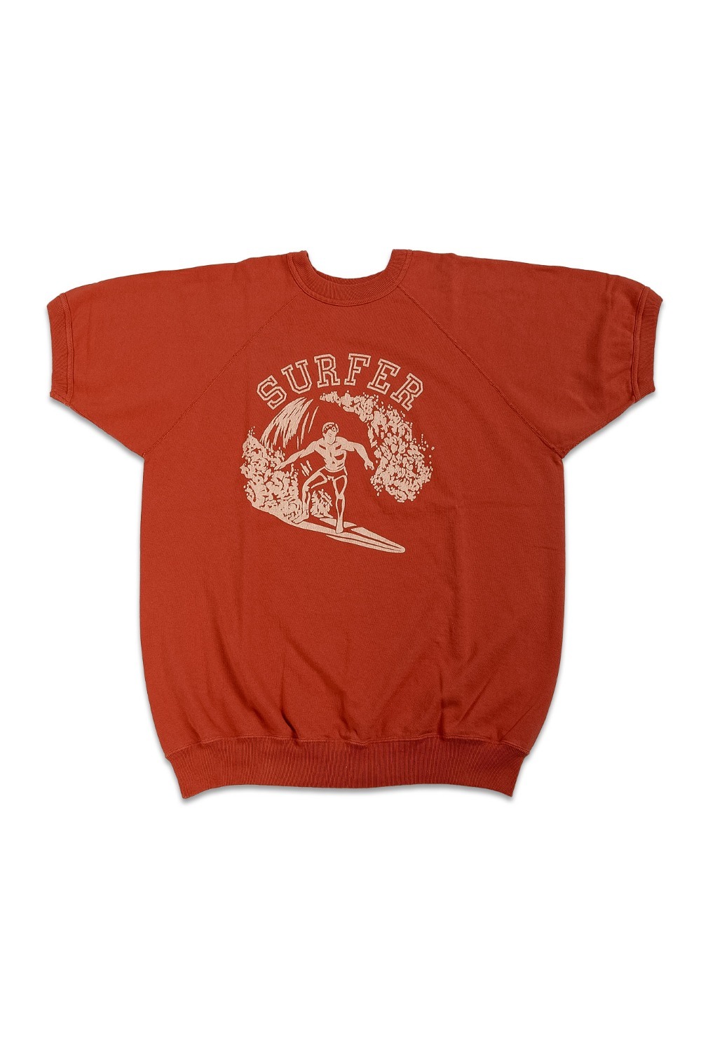 WAREHOUSE&CO. Lot 4104 Short Sleeve SW SURFER RED - 웨어하우스 코리아