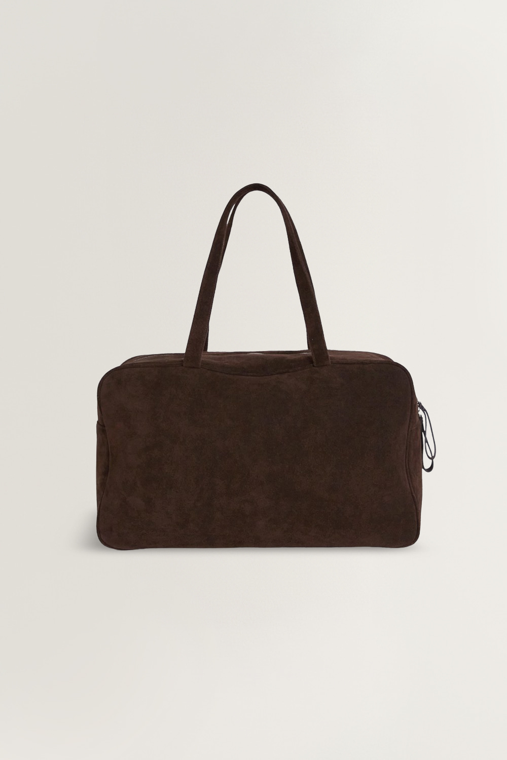 Suede Leather Cow Maxi Bowling Bag - Big (Suede) | The Nockin