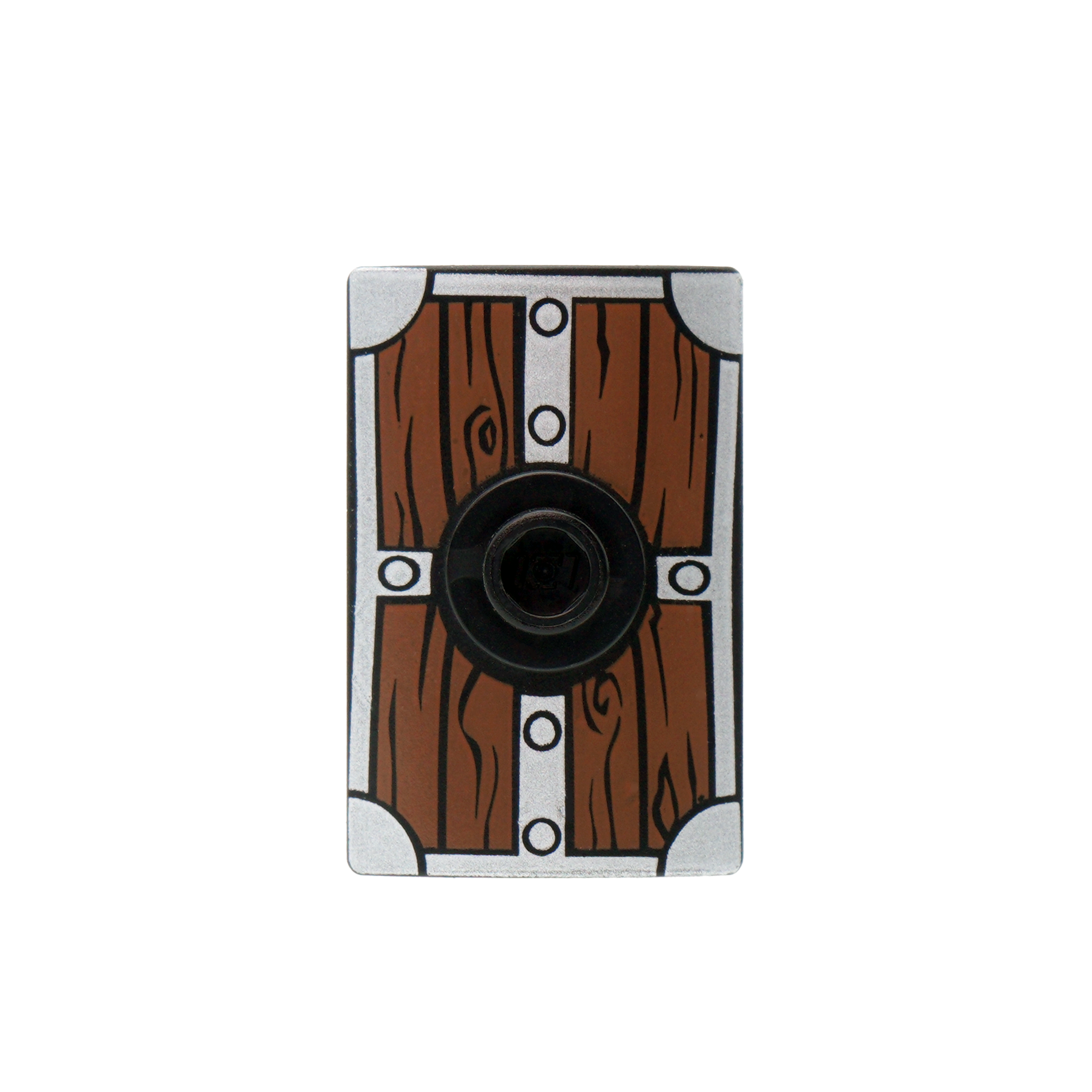 [Pad Printing] Wooden Square Shield - CROSSBRICK