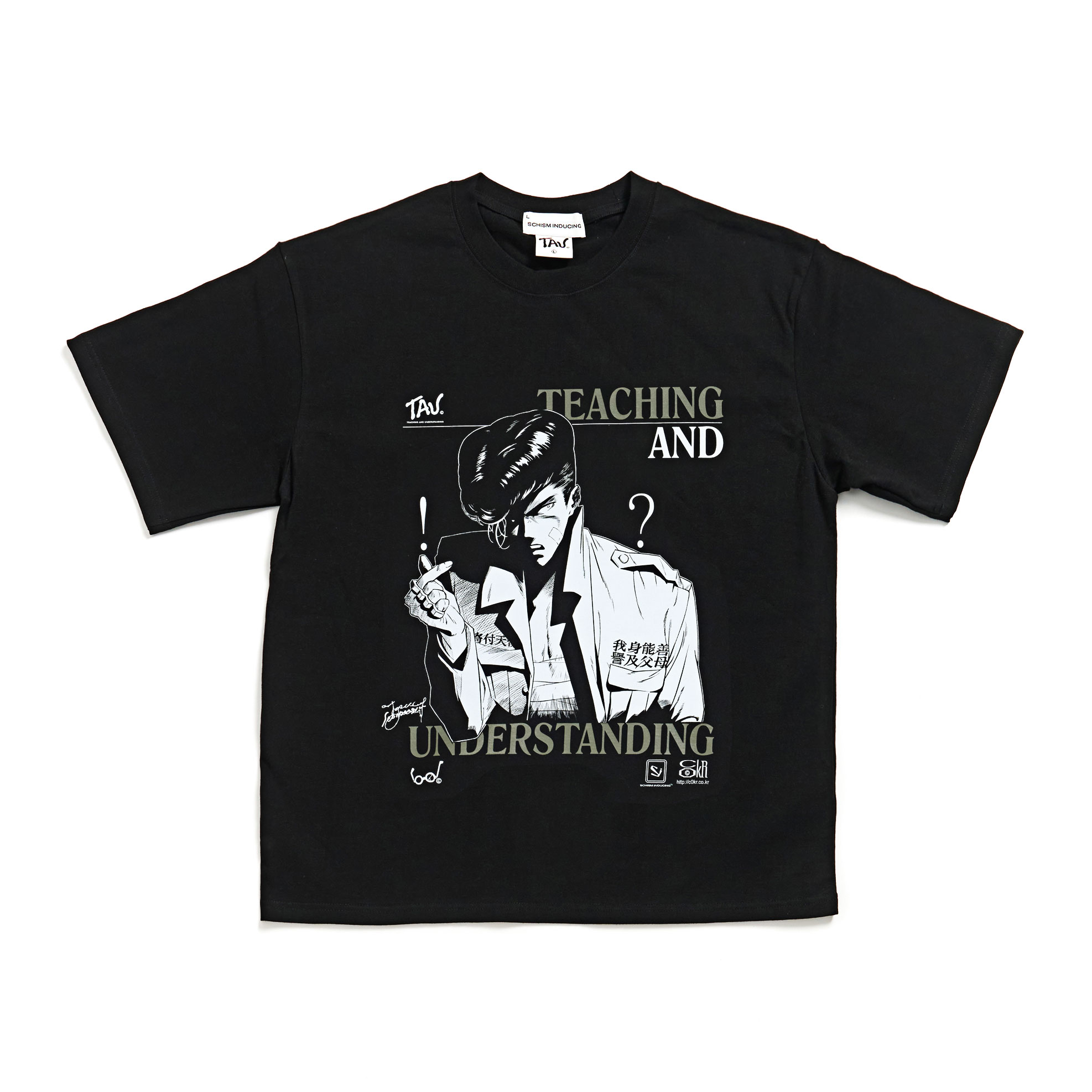 TAU DONATION ANGEL T SHIRT_BLACK (REFURB) - SCHISM INDUCING